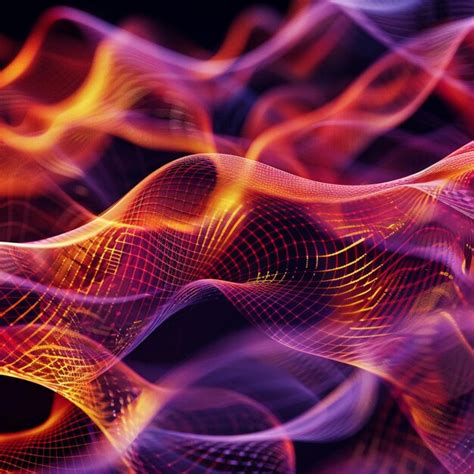 Science Abstract Patterns Premium Ai Generated Image