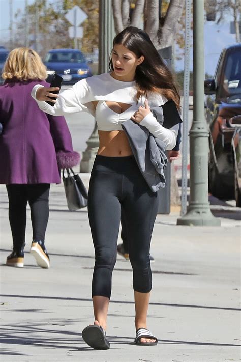 Camila Morrone Sports Bra Tight Leggings 2