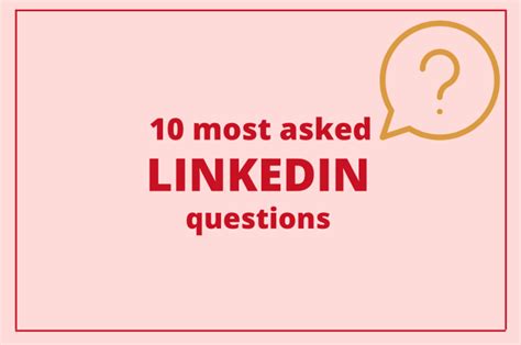 The Answers To Our Most Asked Linkedin Questions Red Alert Social