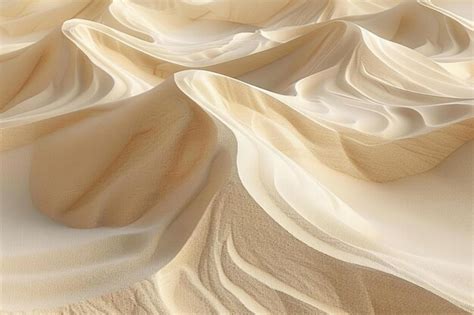 A Highresolution Texture Of Fine Sand With Undulating Ripples And Soft Curves Presenting An