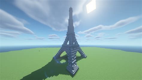 Built The Eiffel Tower R Minecraftbuilds