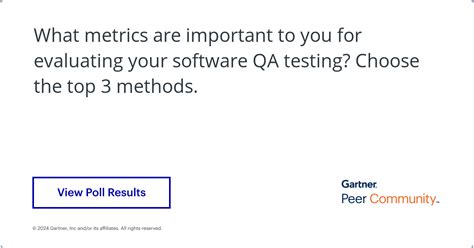 What Metrics Are Important To You For Evaluating Your Software Qa
