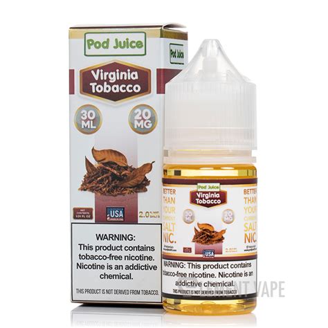 Virginia Tobacco Pod Juice ML