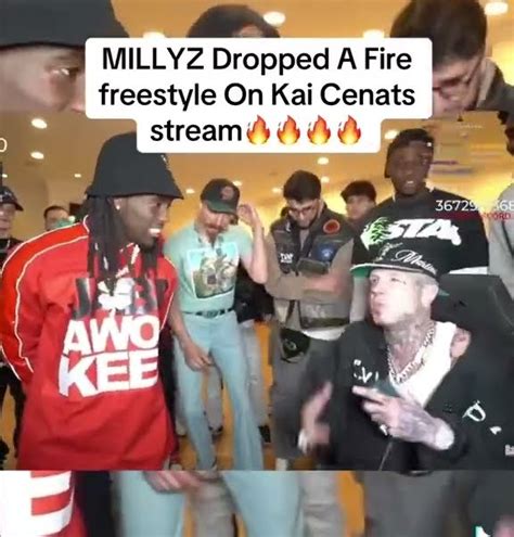 Millyz Dropped A Fire Freestyle On Kai Cenats Stream 🔥🔥🔥 Kaicenat Rap