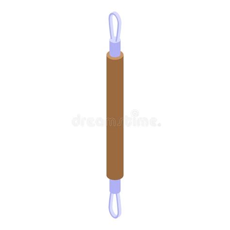 Pottery Hand Tool Icon Isometric Vector Hobby Class Stock Vector