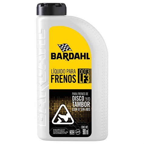 Líquido para frenos hidráulicos disco ml lp bardahl Sears