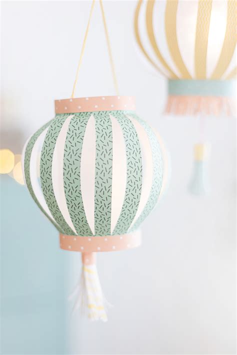 Diy Lampions Papier Basteln Laternen Folia Do It Yourself Blog