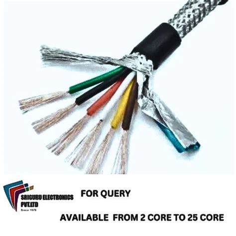 Shielded Cable 3 Core 0 5 Sq Mm Application Industrial At Best Price