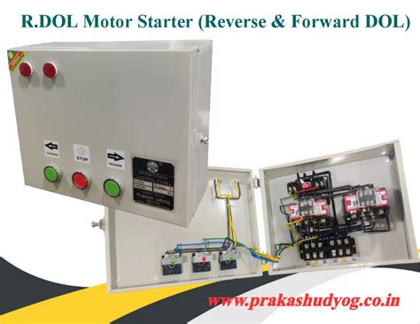 Mono Block Sheet Metal Forward Reverse Motor Starter Rdol Motor Starter 3 Hp 480 V At Rs