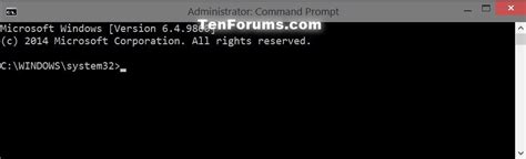 Elevated Command Prompt Open In Windows 10 Windows 10