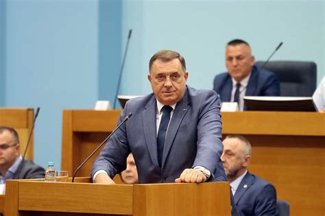 Dodik Nastavlja Po Starom Akt O Ustavnom Sudu Bih Je Temelj Za Budu E Odluke O Nezavisnosti
