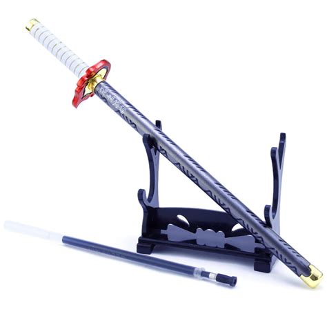 Buy Demon Slayer Pen Samurai Katana Model Kimetsu No Yaiba Anime