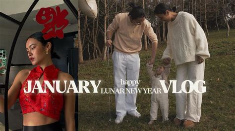 January Vlog 第一次做佛卡夏｜做給兒子的第一顆生日蛋糕｜拍了全家福寫真｜偶然成為社長的明太魚湯飯｜馮雯andrea Youtube