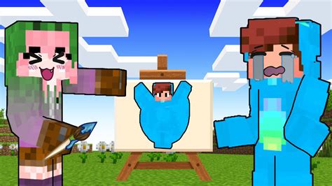 TinenQa Vs SPEED DRAW En Minecraft YouTube