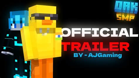 The Oak Smp Official Trailer Minecraft Smp Don`t Miss Youtube