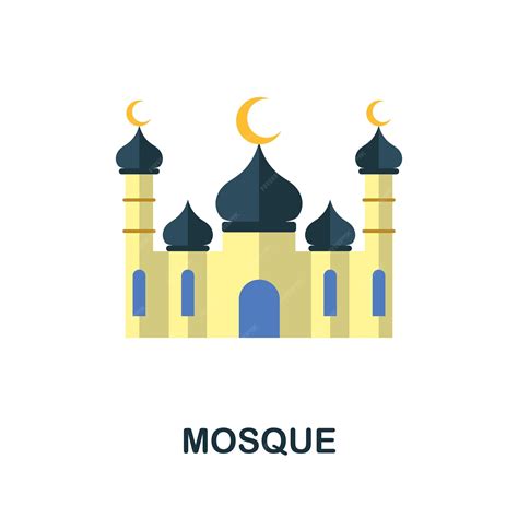 Icône De La Mosquée élément Simple De La Collection Musulmane Icône De