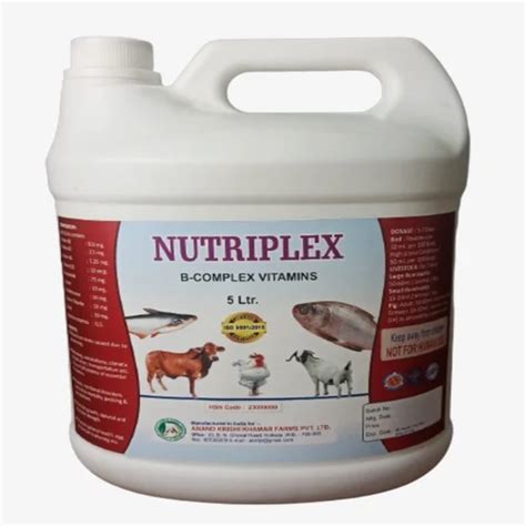 Liquid Nutriplex B Complex For Veterinary Packaging Size 1 L At