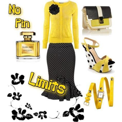 No Pin Limits Vintage Inspired Outfits Yellow Outfit Fashion
