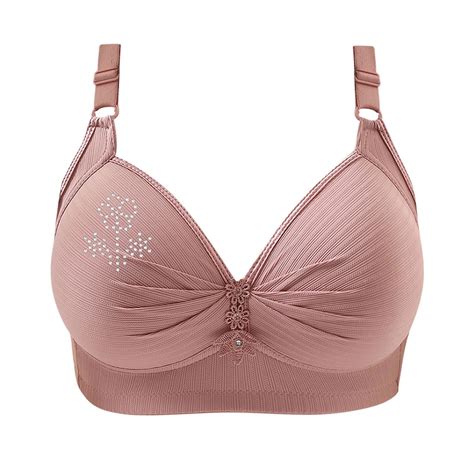 Amkenre Womens Bras Clearance Wireless Ladies Brassiere Everyday Basic