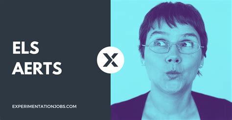 Els Aerts My Experimentation Career Journey Experimentation Jobs