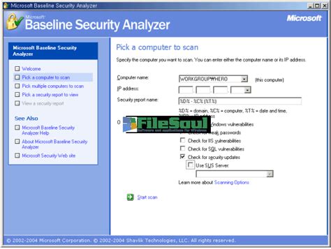 Download Microsoft Baseline Security Analyzer Free For Windows