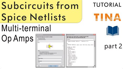 Adding Spice Models To Tina And Tinacloud The Circuit Design Blog