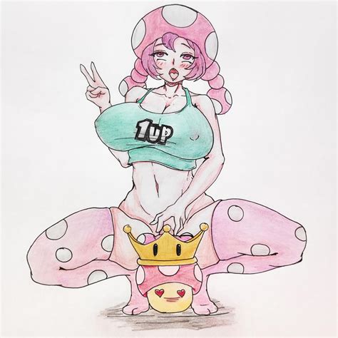 Toadette Super Mario By Gaixas1 On Deviantart