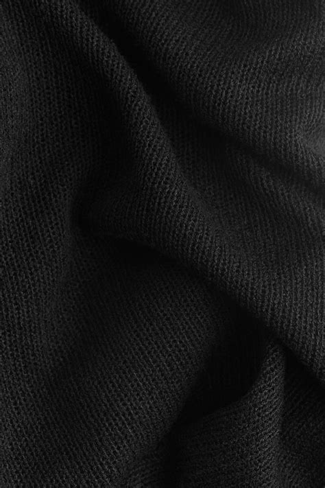 Knitted Vest Top Black Ladies Handm Gb