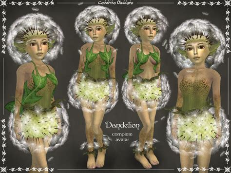 Second Life Marketplace Dandelion Complete Avatar By Caverna Obscura