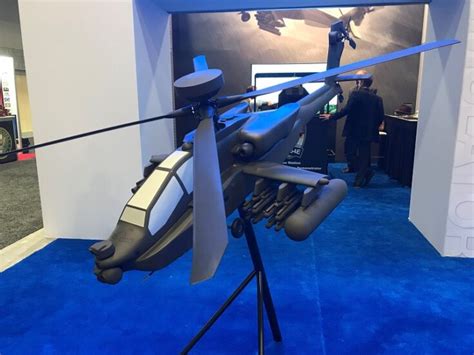 Modernised Apache Concept Would Feature Itep Engine Correct Army