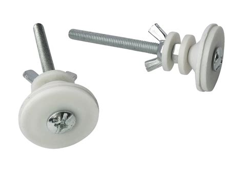 Lot de 2 fixations pour fixer le réservoir de WC sur la cuvette