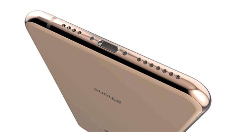 Apple Iphone Xs Max Gold D Model By Rzo