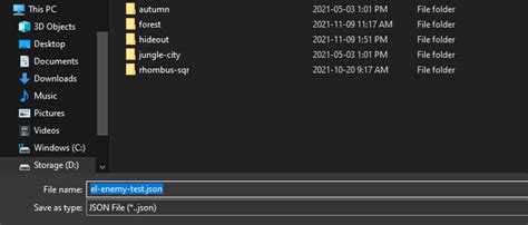 Wrong Save File Type Issue Ccdirectlink Crosscode Map Editor Github