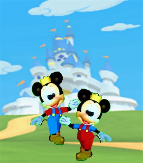Morty And Ferdie Fieldmouse In Disney Town Kh By 9029561 On Deviantart