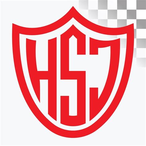 Premium Vector Hsj Letter Logo Design