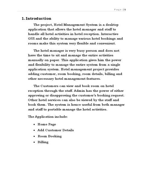 hotel pdf my sql databases