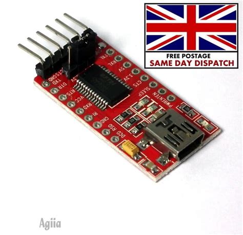Ft232rl Ftdi Usb To Ttl Serial Adapter Module For Arduino Mini Port 5