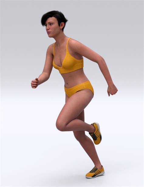 Run Animation For Genesis 9 81 And 8 2025 Free Daz 3d Models