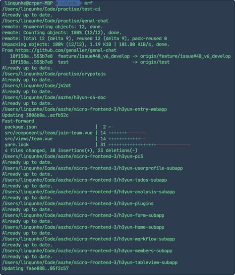 Maclinux 一条命令自动递归拉取当前下所有git仓库的代码 腾讯云开发者社区 腾讯云