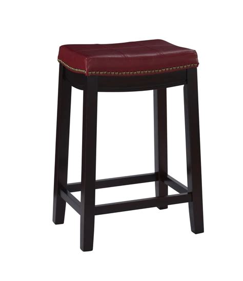 Stools Claridge Red Counter Stool