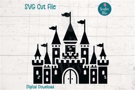 Princess Castle Svg Cut File Graphic By Kaybeesvgs · Creative Fabrica