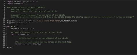 Help Scripting Circle Within Circle Scripting Mcneel Forum