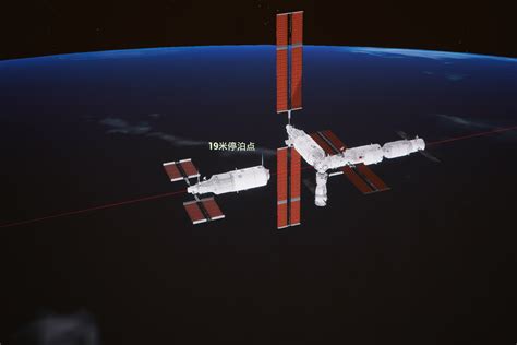China's Mengtian lab module docks with space station - China - 點新聞-dotdotnews