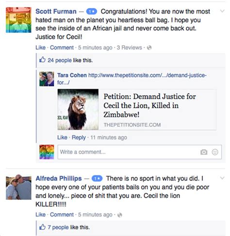 The Dentist Who Killed Cecil The Lion Is Getting Trolled Online