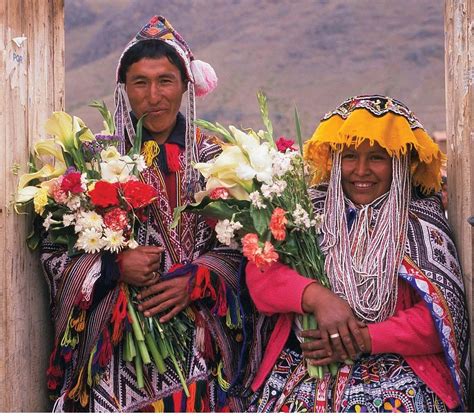 Wedding Ceremony In The Peruvian Village Of Chahuaytire From Thrums