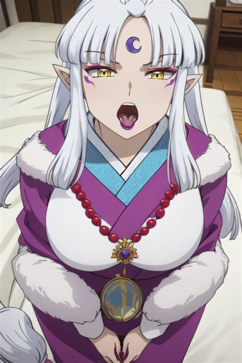 Rule 34 1girls Ai Generated Fellatio Gesture Hair Inuyasha Kimono