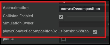 How To Programmatically Apply Convex Decomposition With Shrink Wrap To