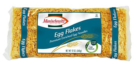 Manischewitz Flakes Egg Noodles 12 Ounce Grocery