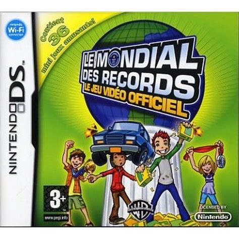 LE MONDIAL DES RECORDS JEU CONSOLE NINTENDO DS Cdiscount Jeux vidéo