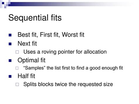 ppt dynamic memory allocation and fragmentation powerpoint